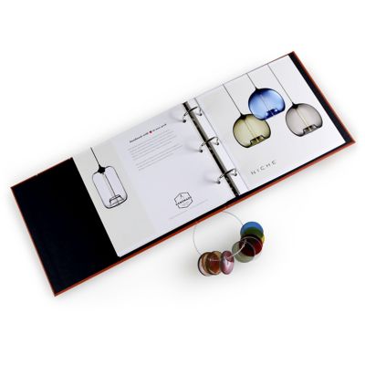 Get our Modern Lighting Product Binder for your Clients and Showroom