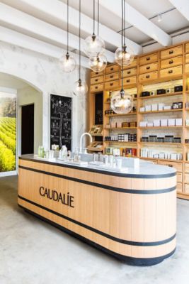 Retail Pendant Lighting Provides a Centerpiece for Caudalie Boutiques ...