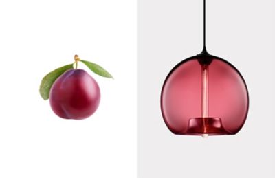 Inspiration Behind the Stamen Pendant's Contemporary Colored Glass