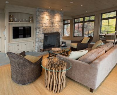 Show Images Of Pendant Lighting Above Fireplaces